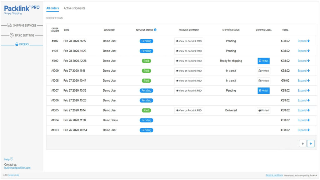 Packlink PRO Shipping Platform - Shopify Apps Reviews by ...