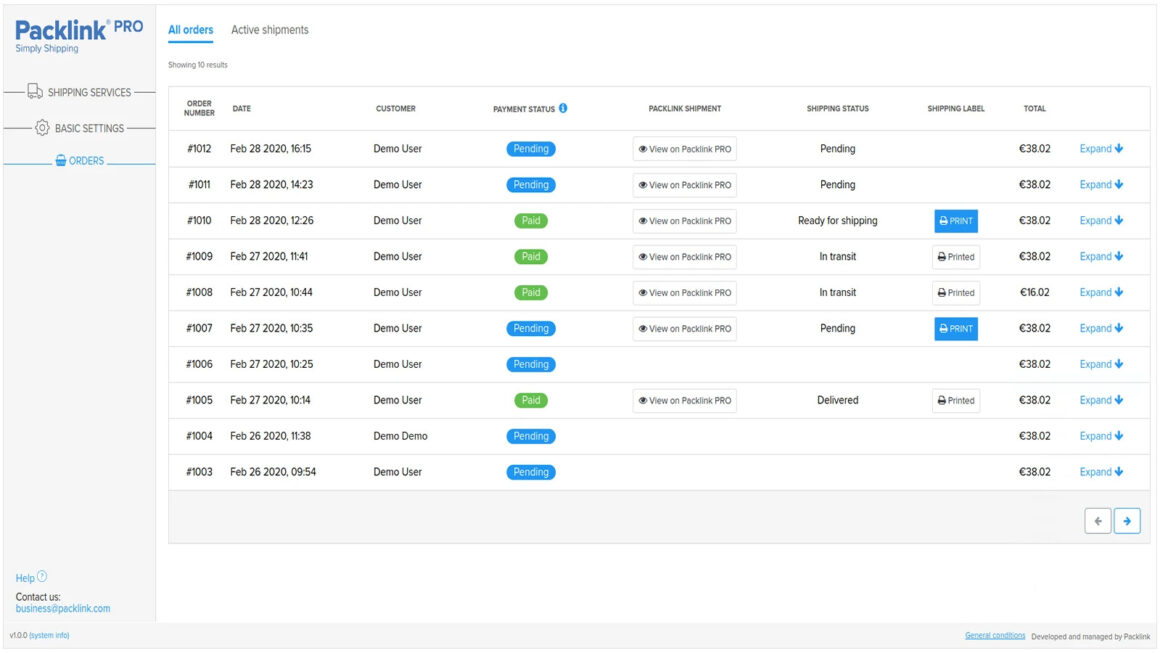 Packlink PRO Shipping Platform - Shopify Apps Reviews by ...